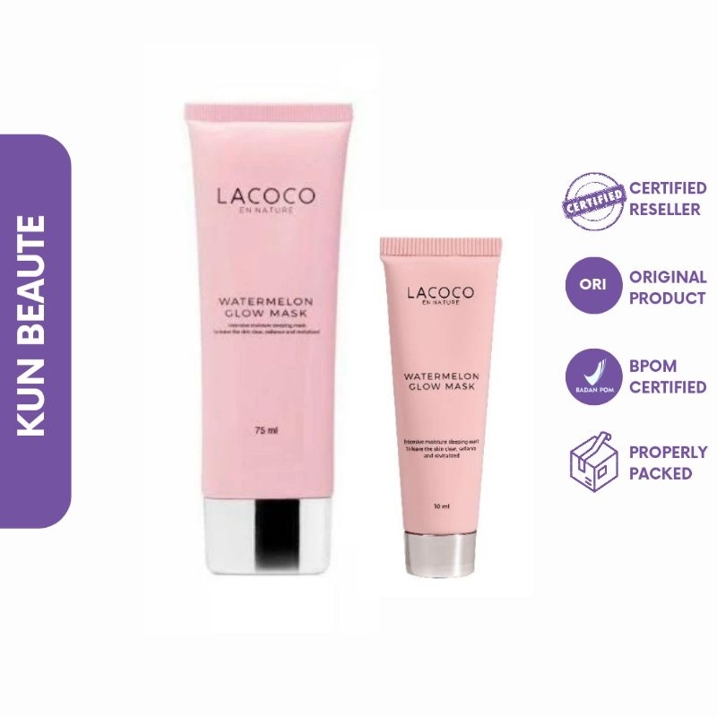 Jual LACOCO Watermelon Glow Mask | Shopee Indonesia