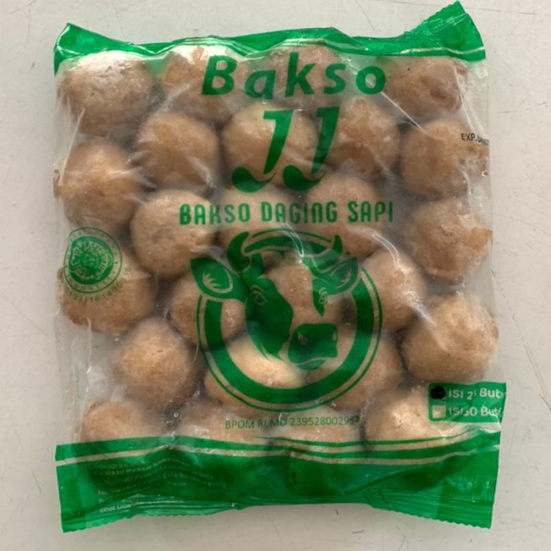 Jual JJ Bakso Sapi HIJAU isi 50 biji | Shopee Indonesia