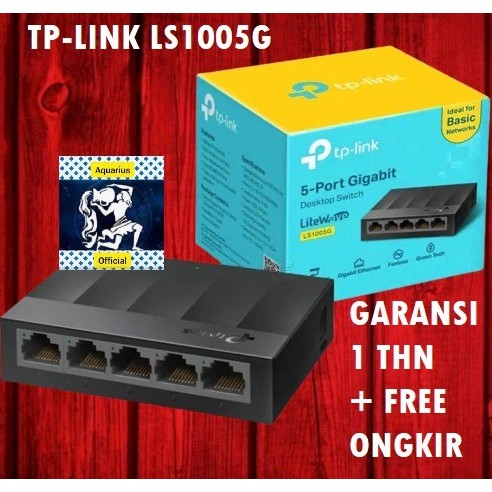 Jual TP-LINK LS1005G 5-Port 10/100/1000Mbps Desktop Switch TP LINK | Shopee Indonesia