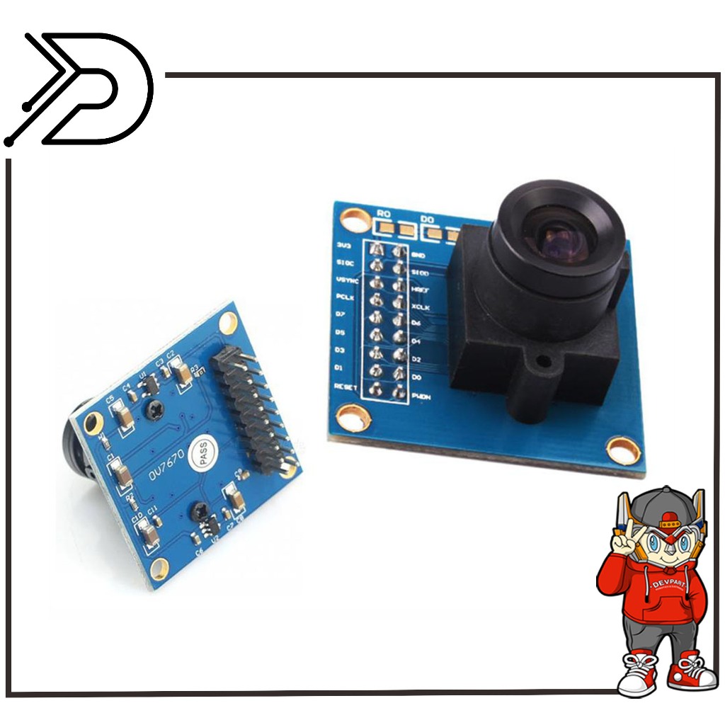 Jual OV 7670 Camera Module untuk Arduino dan Raspberry Pi ov7670 ...