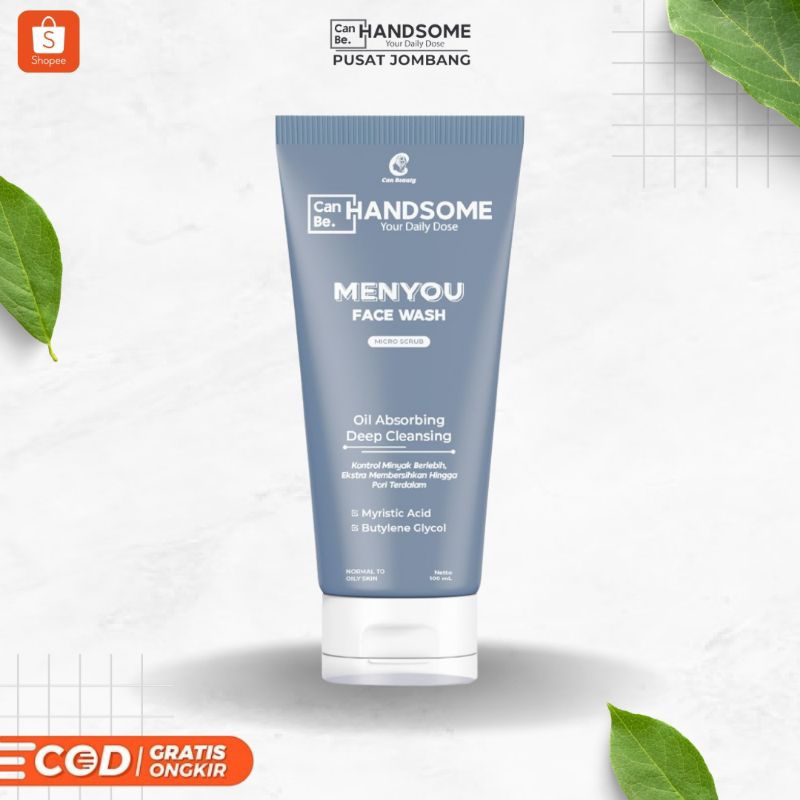 Jual [DISKON] [BPOM][ORIGINAL] Canbe Handsome Menyou Face Wash Sabun ...