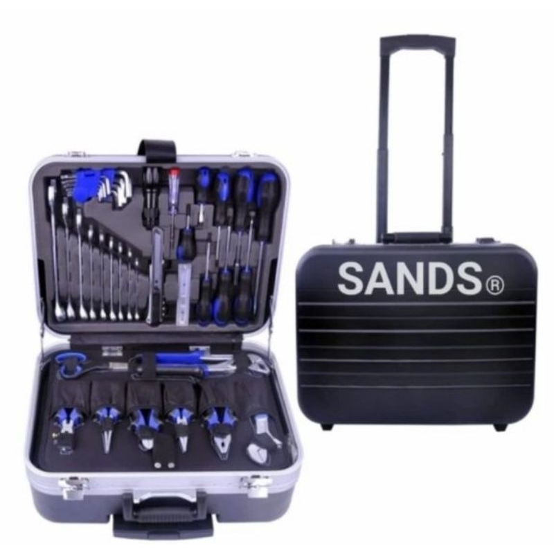 Jual TOOL KIT SET 132 PCS merk SANDS KUNCI SET BOX | Shopee Indonesia