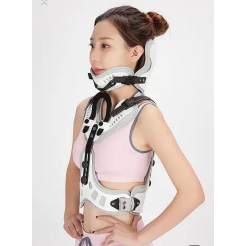 Jual cervical brace, cervical thoracic orthosis, penyangga leher dan ...
