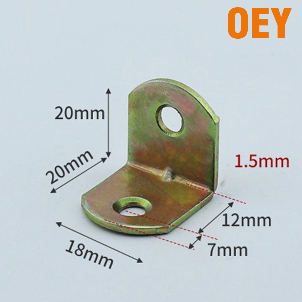 Jual 20MM SIKU L BESI ZINC SUDUT MINI 20 x 20 x 18 MM | Shopee Indonesia