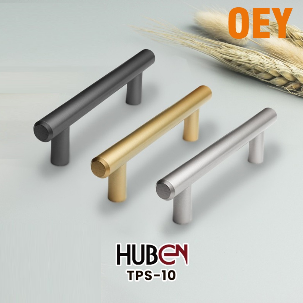 Jual HUBEN TPS-10 156MM TARIKAN LACI HANDLE BLACK GOLD BRUSH NICKEL PINTU LEMARI KABINET DAPUR ...