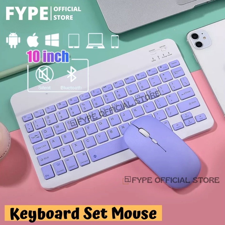 Jual Harga Istimewa FYPE Keyboard Bluetooth dan Mouse Logitech Wireless ...