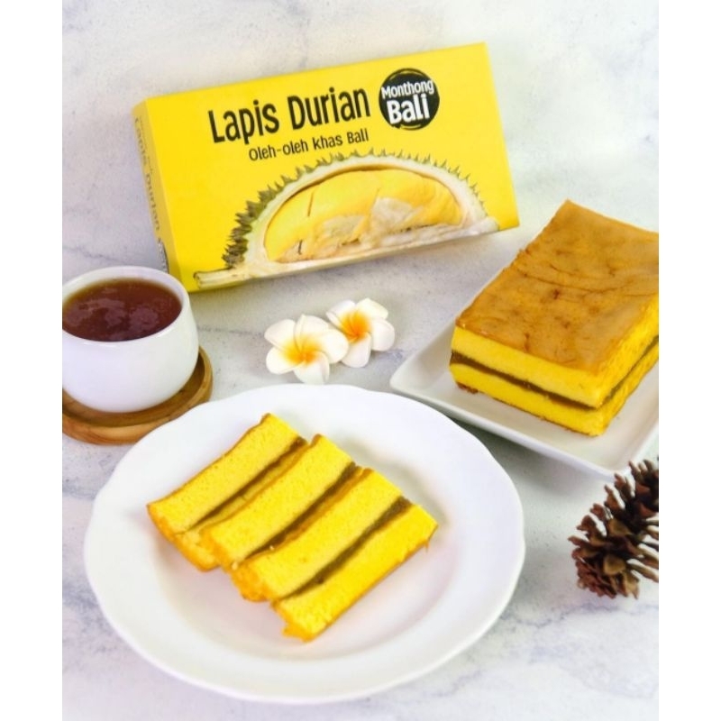 Jual Lapis Durian Monthong Bali Berat 400gr Oleh-oleh khas Bali ...