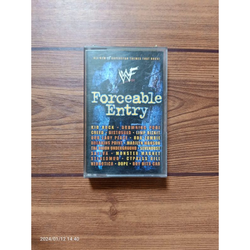 Jual Kaset FORCEABLE ENTRY( Marilyn Manson, Cypress Hill, Creed etc ...