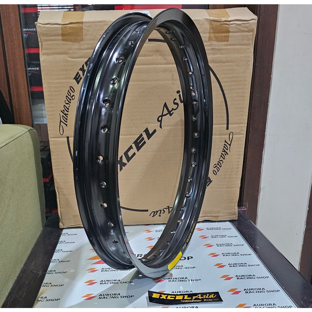 Jual VELG TAKASAGO EXCEL ASIA 18 X 215 HOLE 36 BLACK | Shopee Indonesia