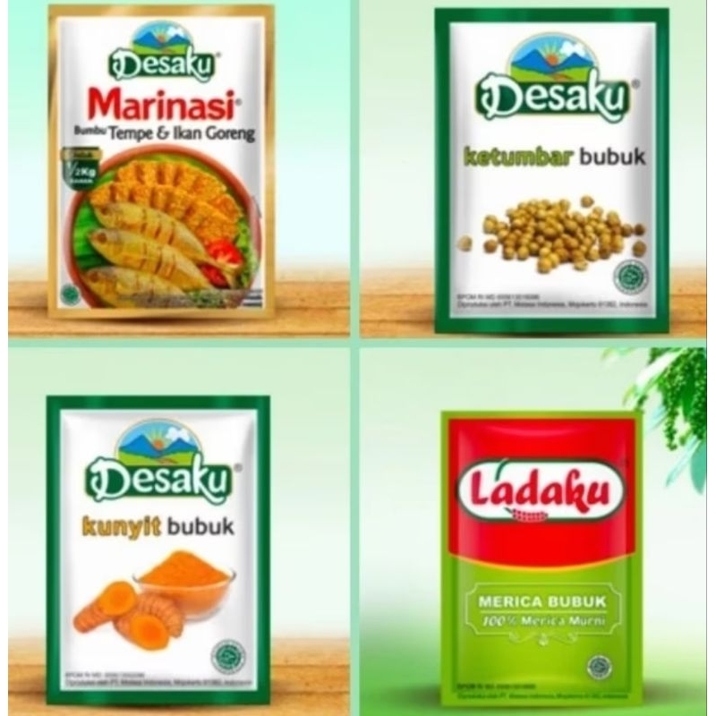 Jual DESAKU / LADAKU bubuk ( kunyit bubuk / ketumbar bubuk / merica ...