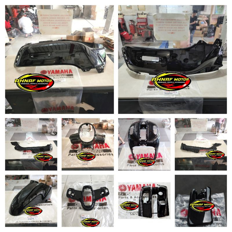 Jual Paket Full Set Body Halus Fazzio Fazio Lux Neo 125 Hitam Glossy ...