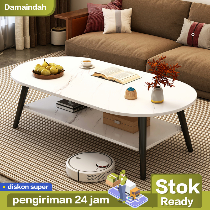 Jual Damaindah Meja Tamu/Meja Kopi/Meja Sudut/Meja Cafe/Nordik Table ...