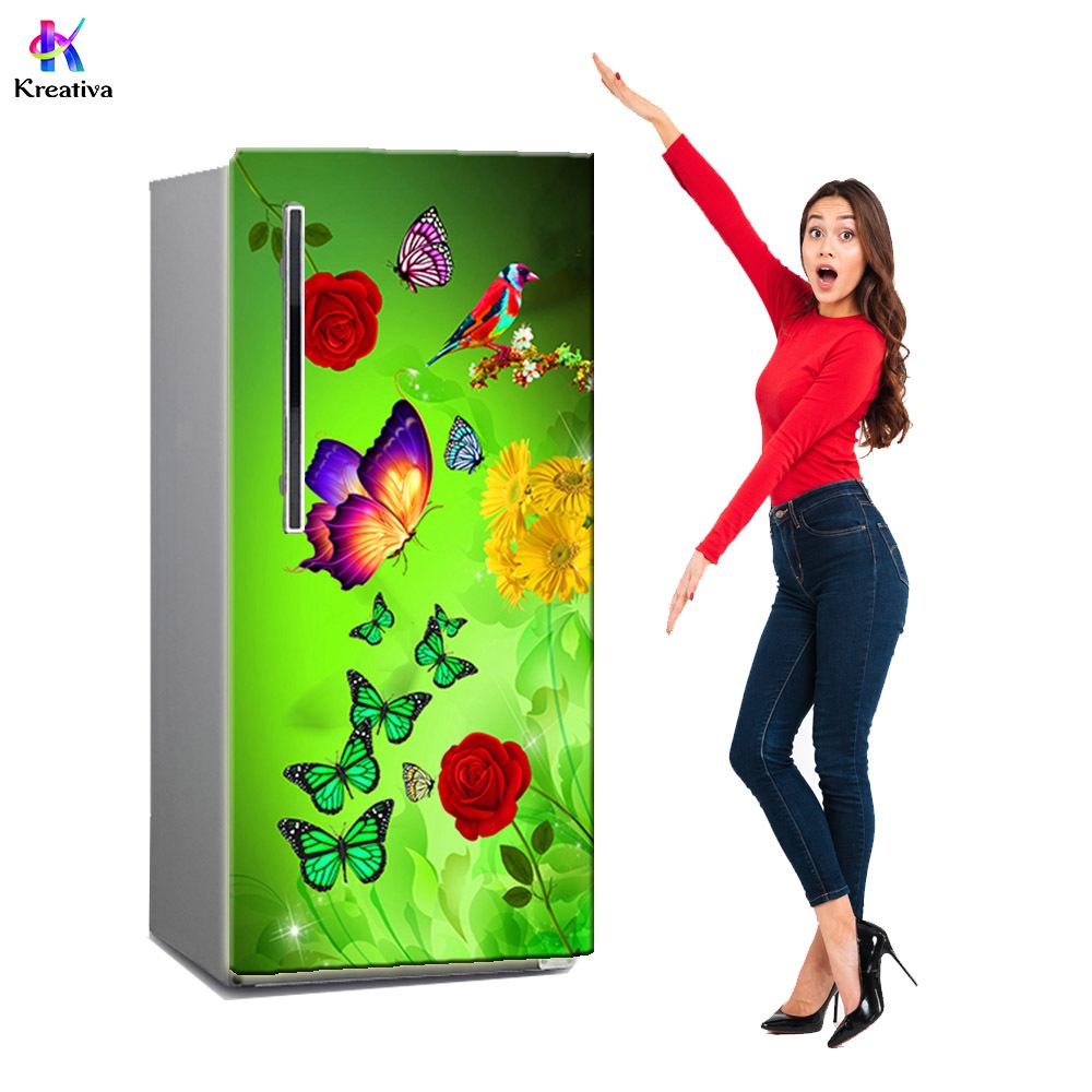 Jual Stiker Kulkas 1 Pintu dan 2 Pintu Banyak gambar Bonus Stiker ...