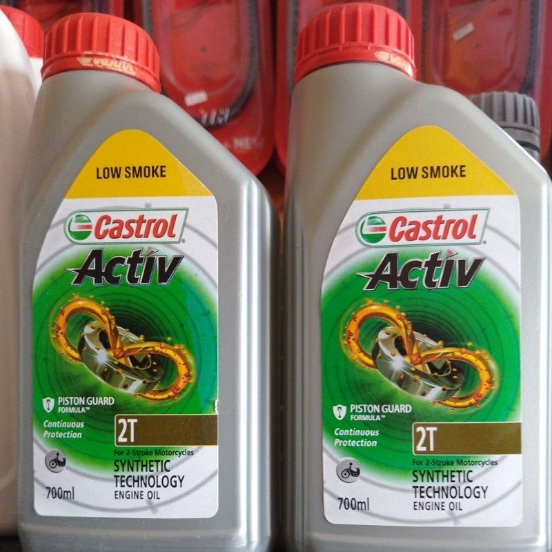 Jual Castrol ACTIV 2T synthetic technology engine oil 700 ml | Shopee ...