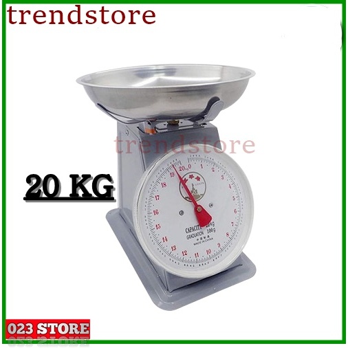 Jual Timbangan Buah Timbangan Manual 20 kg Timbangan Telur | Shopee ...
