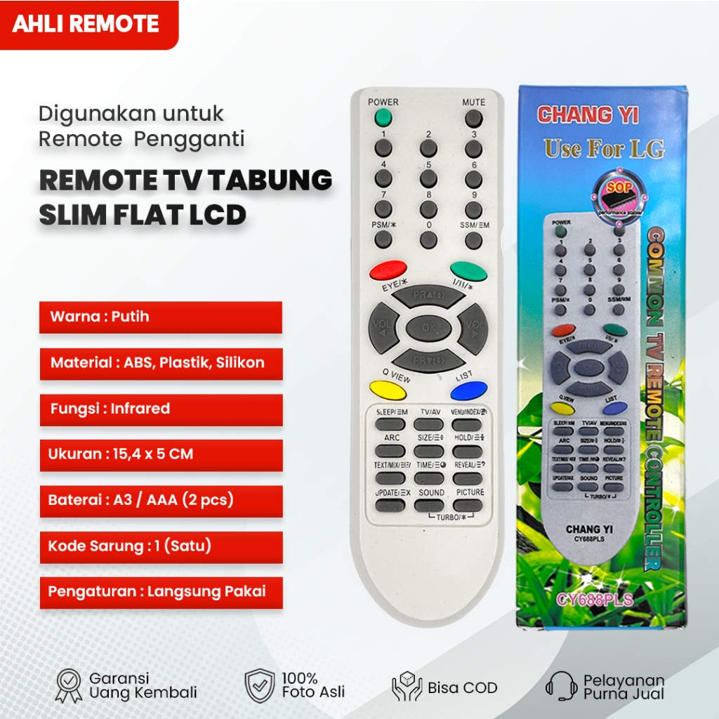 Jual Remote TV LG Tabung Multi Universal / Remot Tabung LG Multi Universal | Shopee Indonesia