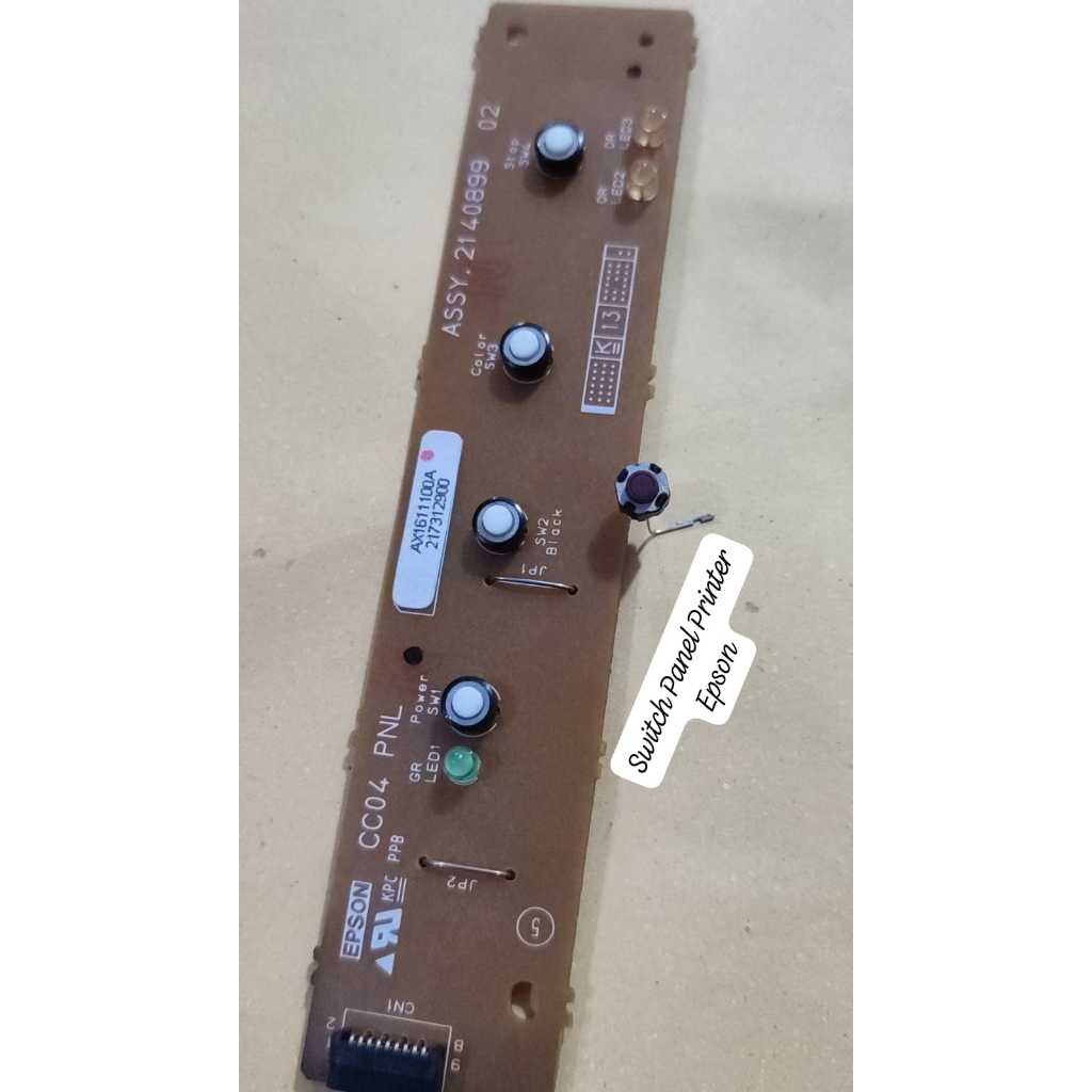 Jual Tombol PCB Panel ON OFF Switch Tinta Lampu Panel Epson L210 L220 ...