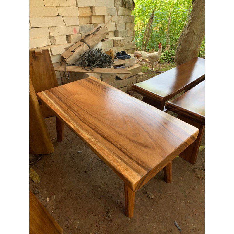 Jual meja kopi coffe table meja kopi kayu trembesi meja kopi minimalis ...