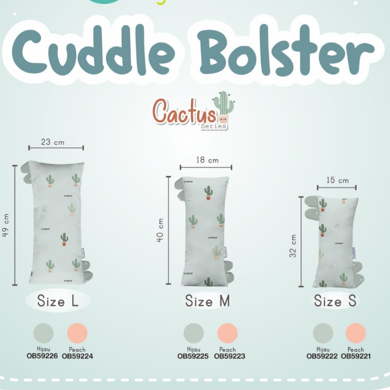 Jual Omiland Hug Bolster Cuddle Bolster Guling Peluk Bayi | Shopee ...