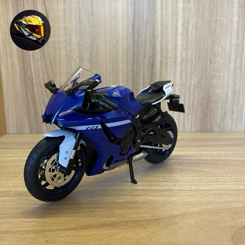 Jual diecast miniatur motor yamaha R1 skala 1:12 | Shopee Indonesia