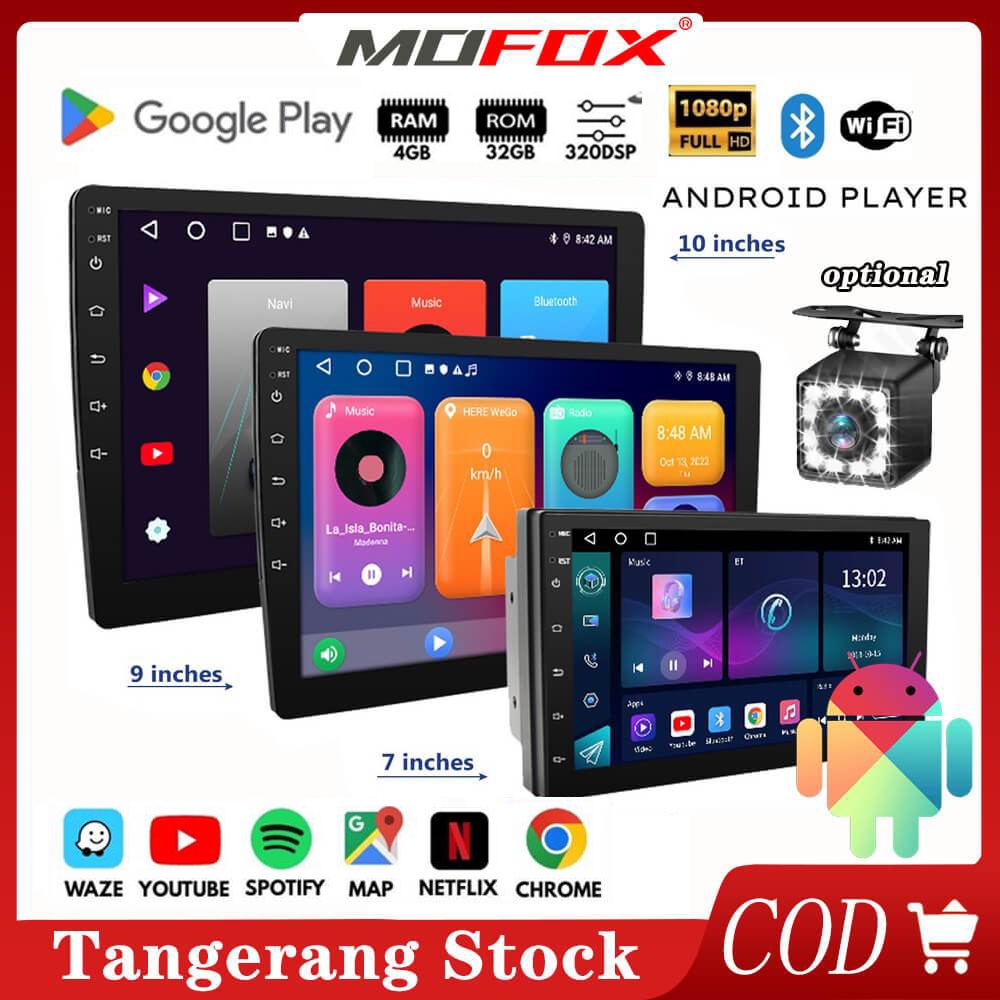 Jual 【Stok Lokal】MOFOX Double Din Head Unit Android Mobil 7 / 9 / 10 Inch 12 Car Radio Mobil ...