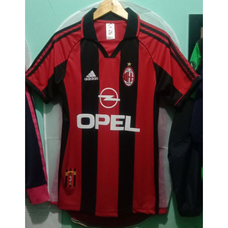Jual Jersey Retro Milan 98 | Shopee Indonesia