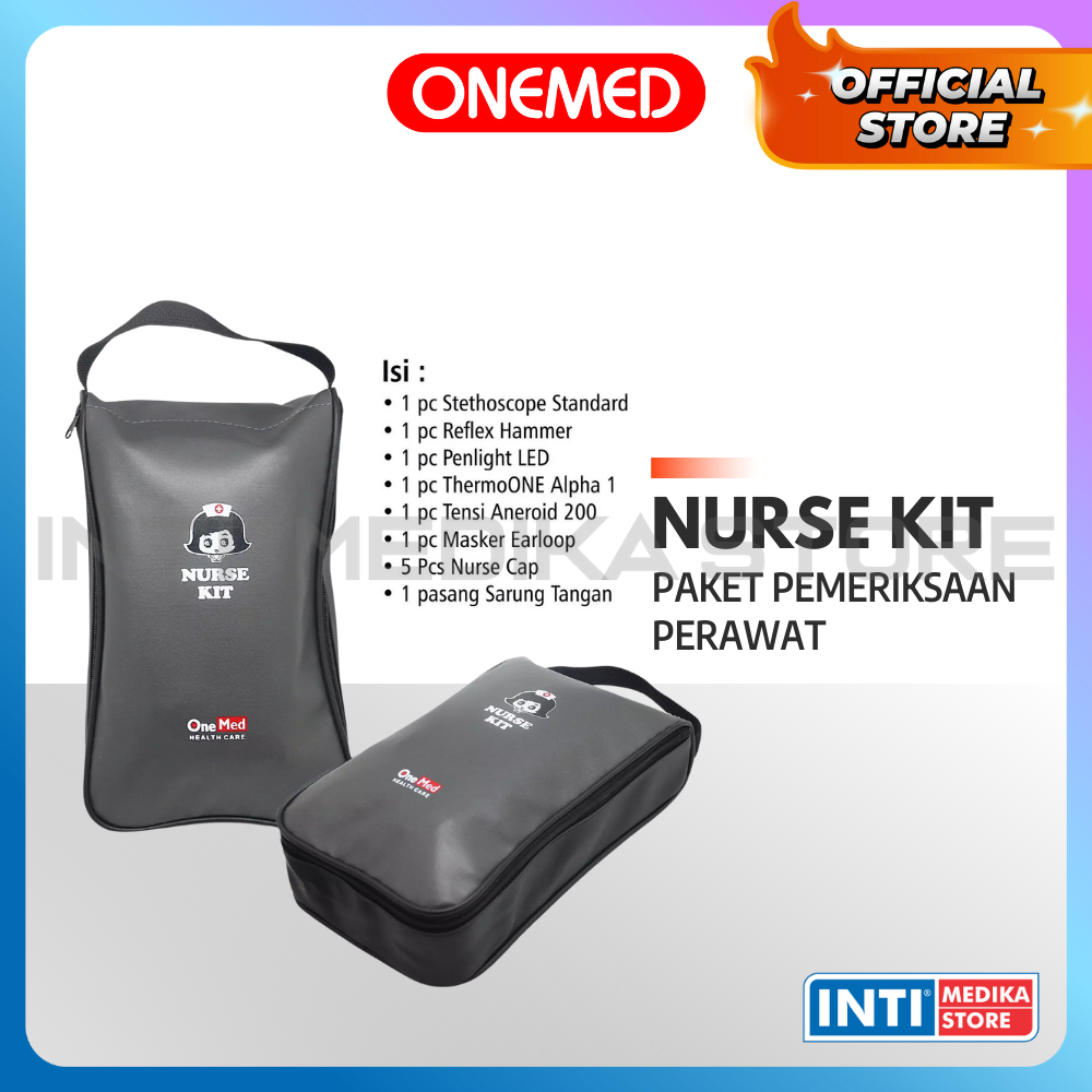 Jual ONEMED - Nurse Kit Set | Tas Nursing Kit | Perlengkapan Suster ...