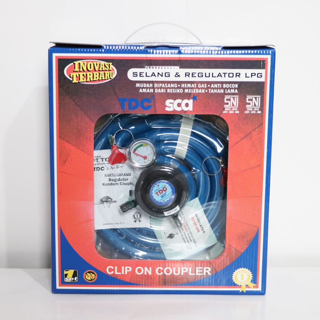 Jual Todachi Regulator Clip On Coupler Selang Set Free Klem 2 pcs ...