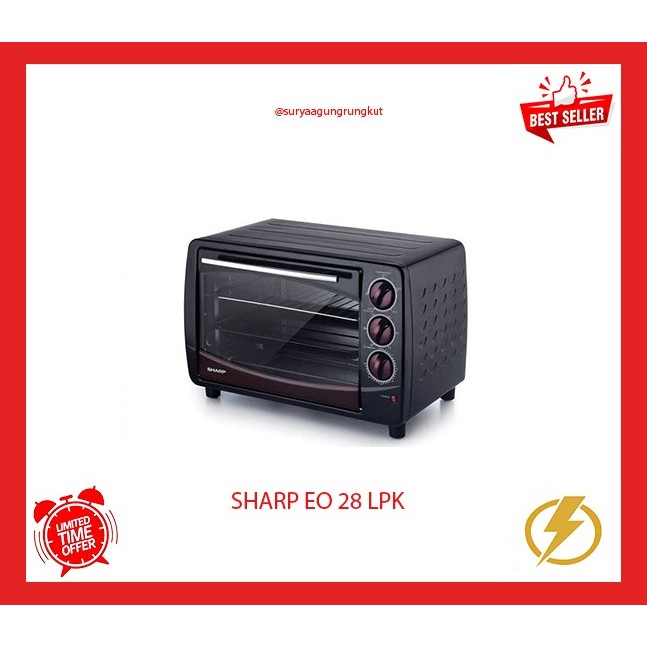 Jual OVEN LISTRIK SHARP 28 LITER 750 WATT - EO 28 LPK | Shopee Indonesia