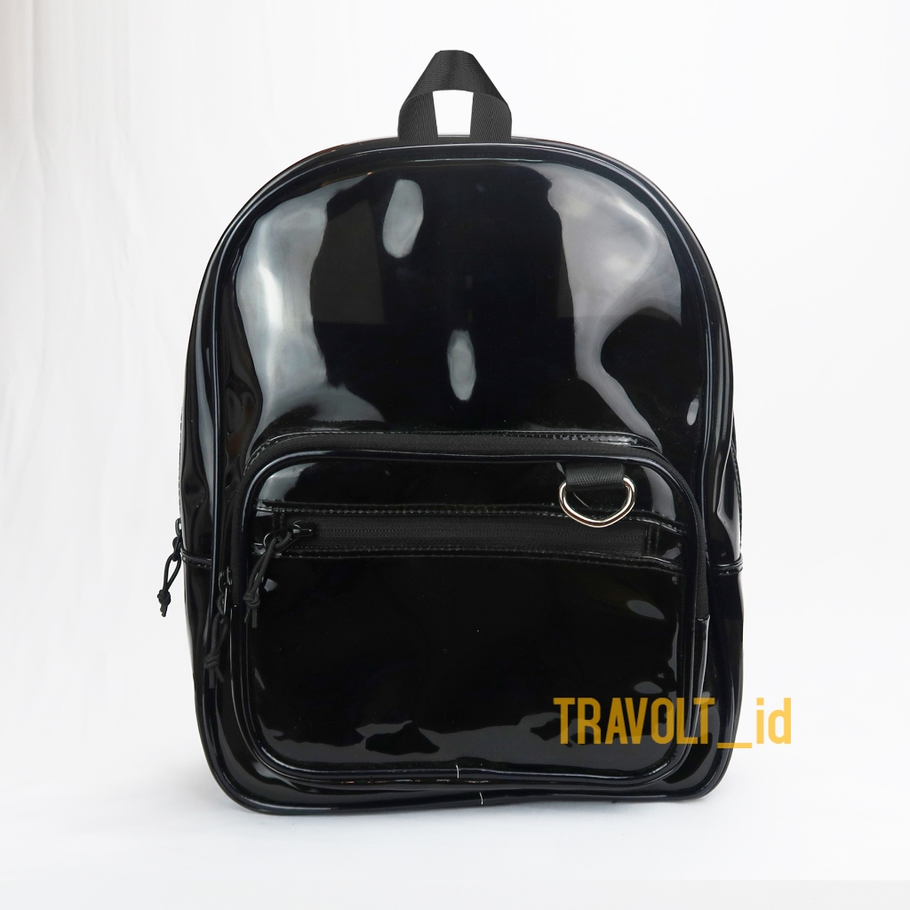 Jual TRAVOLT Tas PVC PREMIUM Backpack - Ransel Sekolah Transparan ...