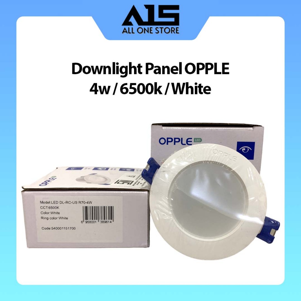 Jual Downlight Panel Inbow LED OPPLE 4 watt Best Quality - Cahaya Putih | Shopee Indonesia