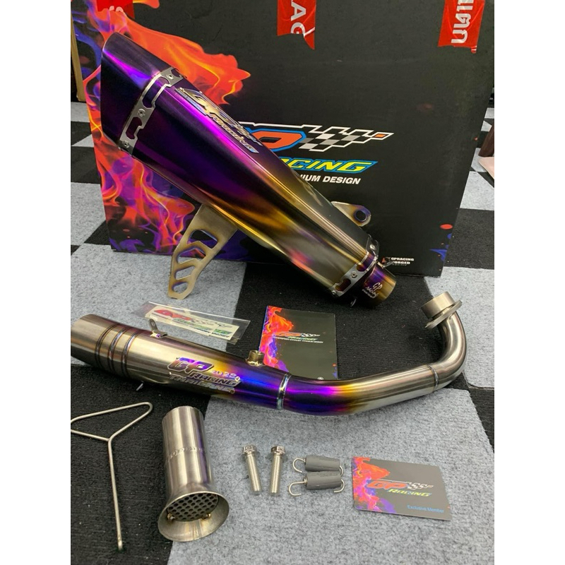 Jual Knalpot Racing Xmax 250/300 GP Racing GP RACING Thailand Original ...