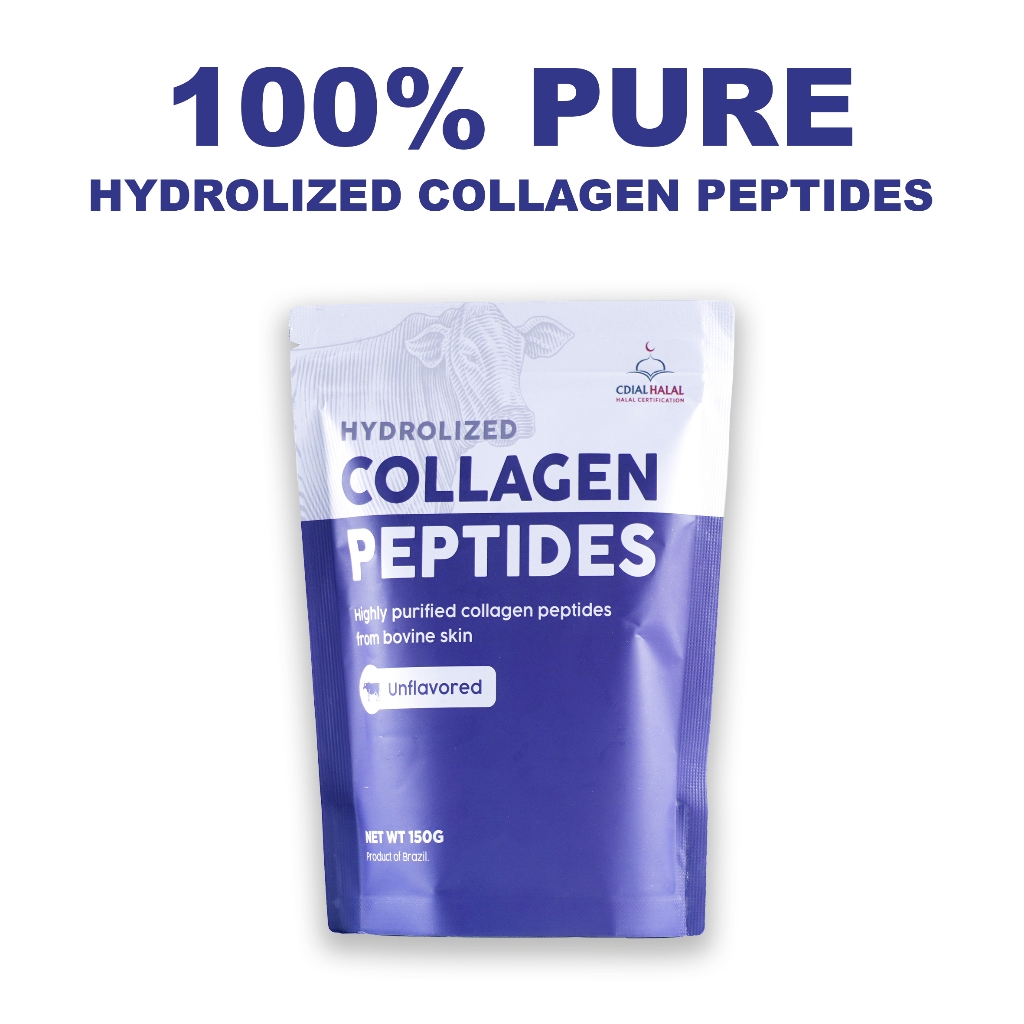 Jual Hydrolized Bovine Collagen Peptides 150g / Collagen Sapi FREE ...
