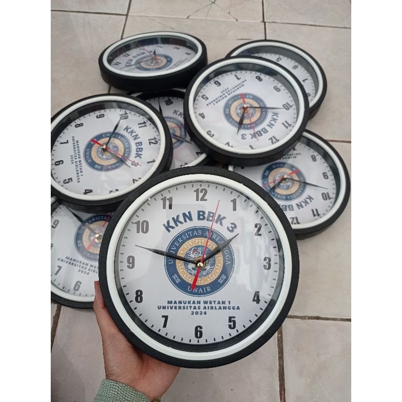 Jual Jam Dinding Custom langsung jadi 21 cm, Suka-suka tanpa minimal ...