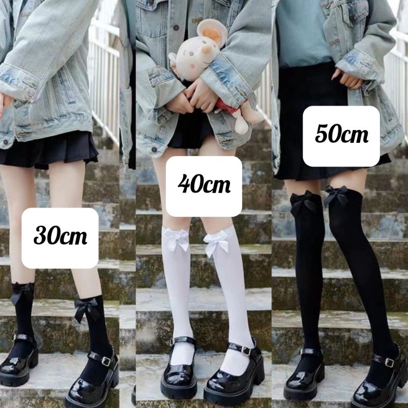 Jual FeelMe KK-034 Kaos kaki / stocking tebal overknees stoking sebetis ...