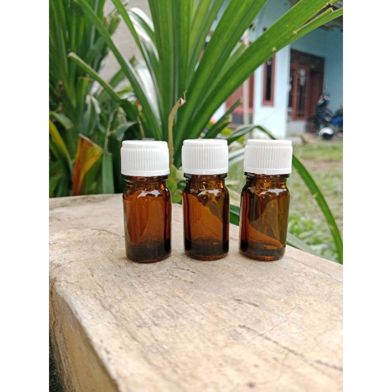 Jual Botol kaca amber 5ml tutup ulir drat | Shopee Indonesia
