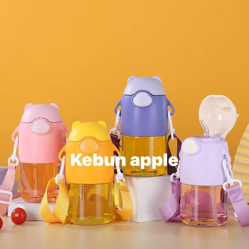 Jual Botol Minum Anak Motif Lucu Kepala Beruang lucu 600ML FREE STIKER ...