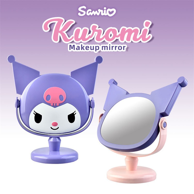 Jual Cermin Kaca Mirror meja Kuromi | Shopee Indonesia