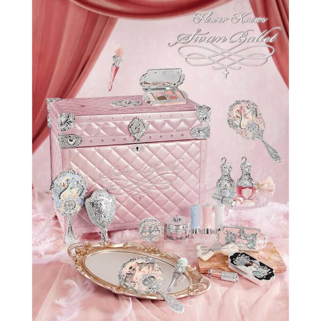 Jual QSB | READY | Limited Flower Knows Swan Ballet All-In Gift Box Set ...