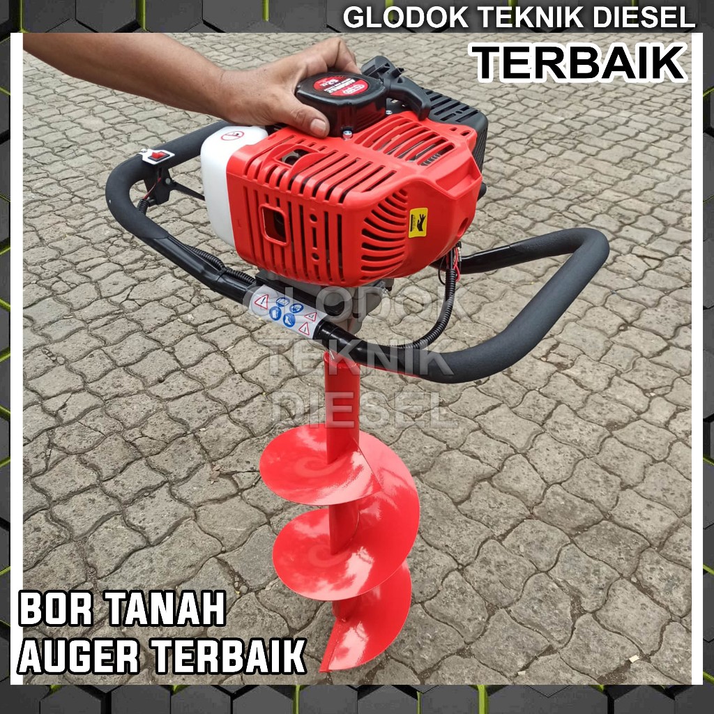 Jual MESIN BOR TANAH BIOPORI / EARTH AUGER / PENGGALI LOBANG POHON ...