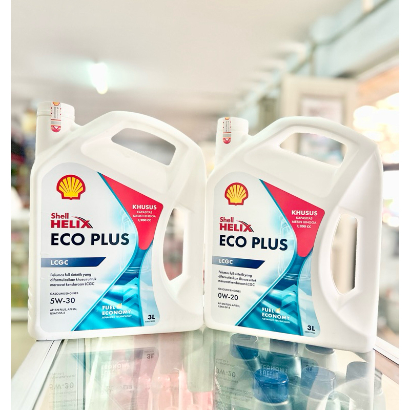 Jual OLI SHELL HELIX HX ECO PLUS 5W30 / HELIX HX ECO PLUS 0W20 (3L ...