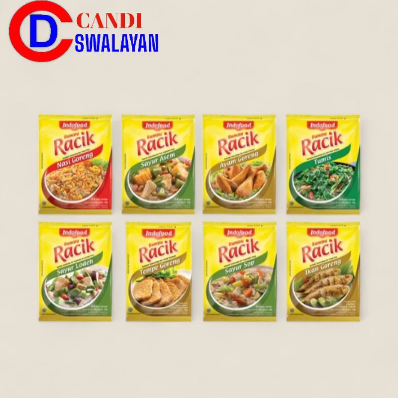 Jual Bumbu Instan INDOFOOD RACIK 20g | Shopee Indonesia