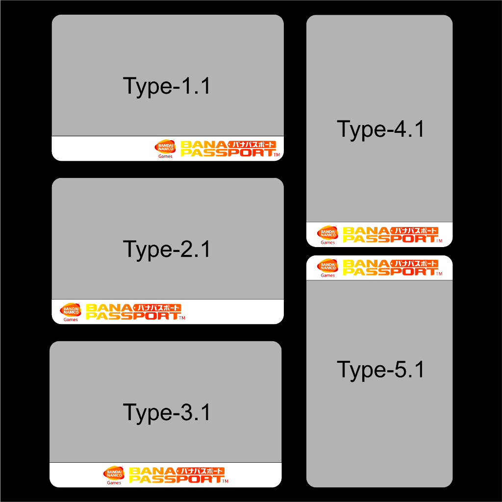 Jual Banapassport Custom Sticker - BanaPass Sticker Laminasi ...