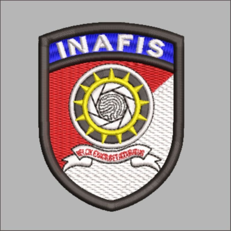 Jual logo Inafis Bordir Timbul | Shopee Indonesia