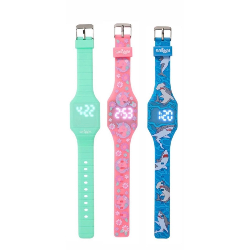 Jual SMIGGLE Watch This Space GLOW Digital Watch ORIGINAL - Jam Tangan ...