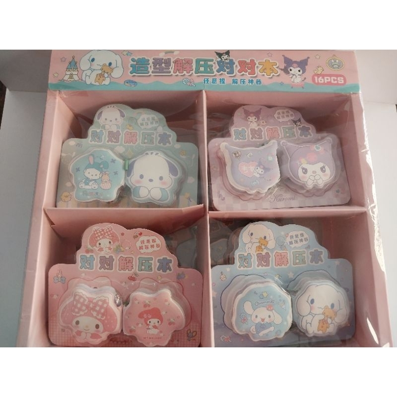 Jual Notes Mini Sanrio/Micronote Sanrio Squishy/Mini Note/Note Gantung ...