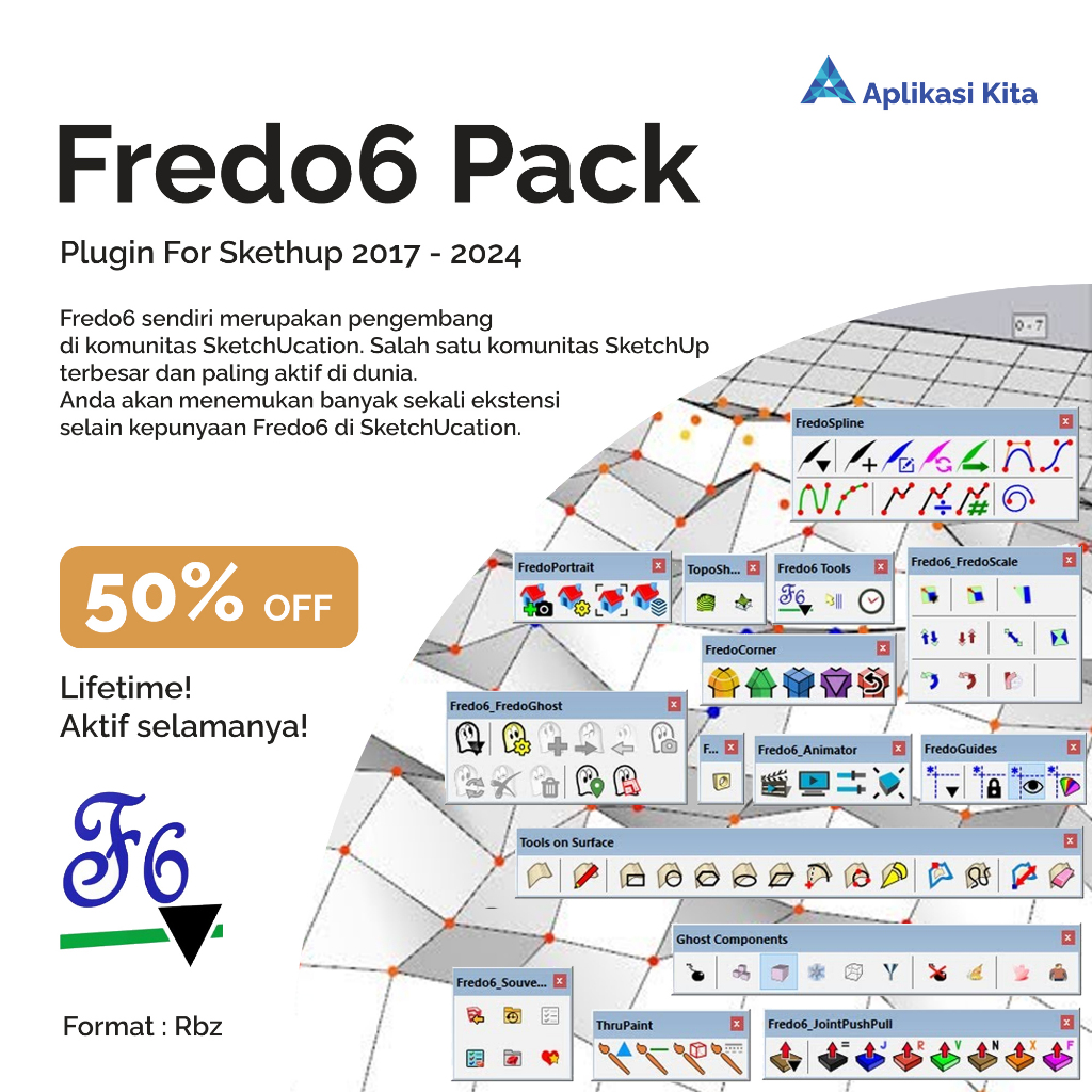 Jual Fredo6 Plug-in Pack for SketchUp - For Windows | Shopee Indonesia