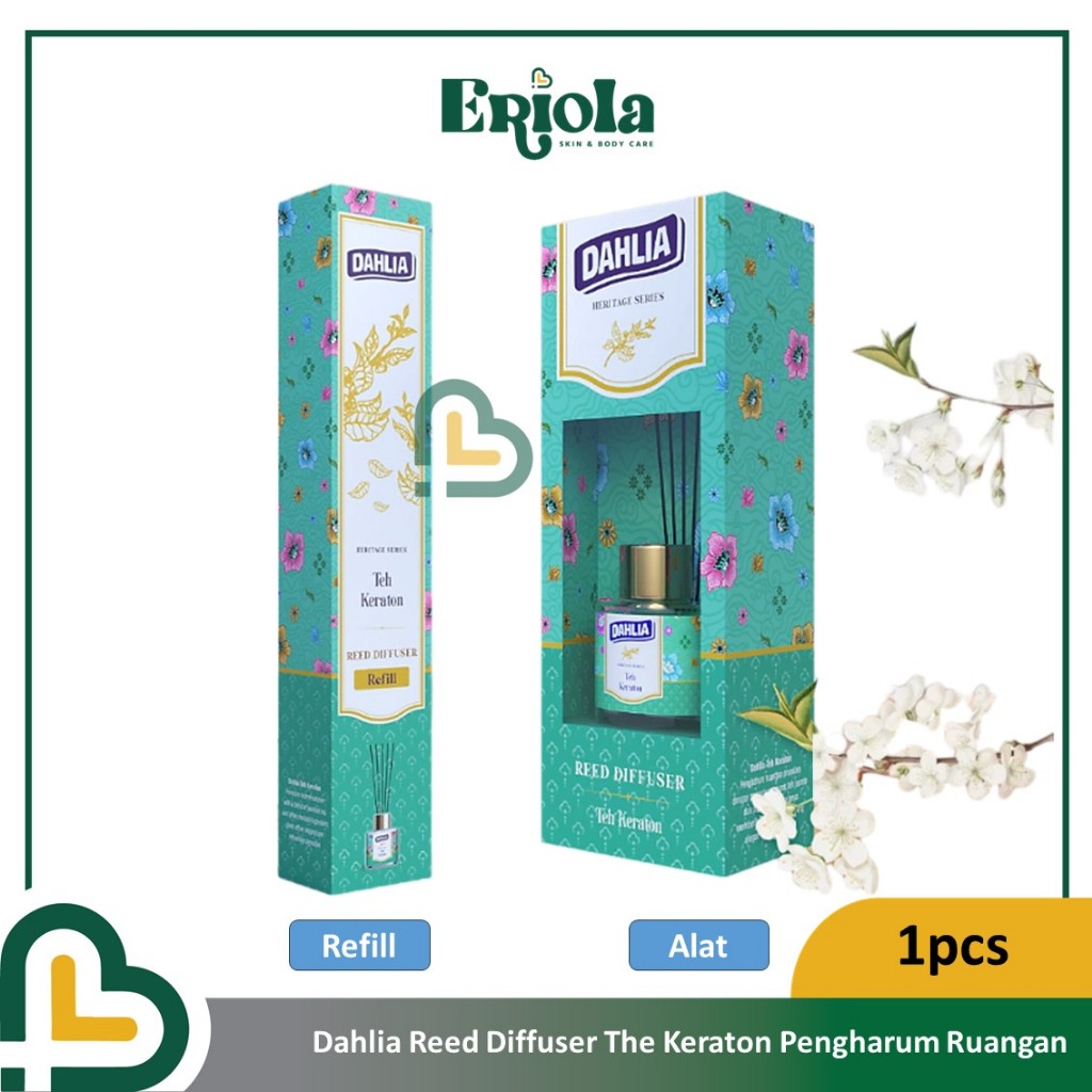 Jual Dahlia Reed Diffuser Alat / Refill Teh Keraton Pengharum Ruangan ...