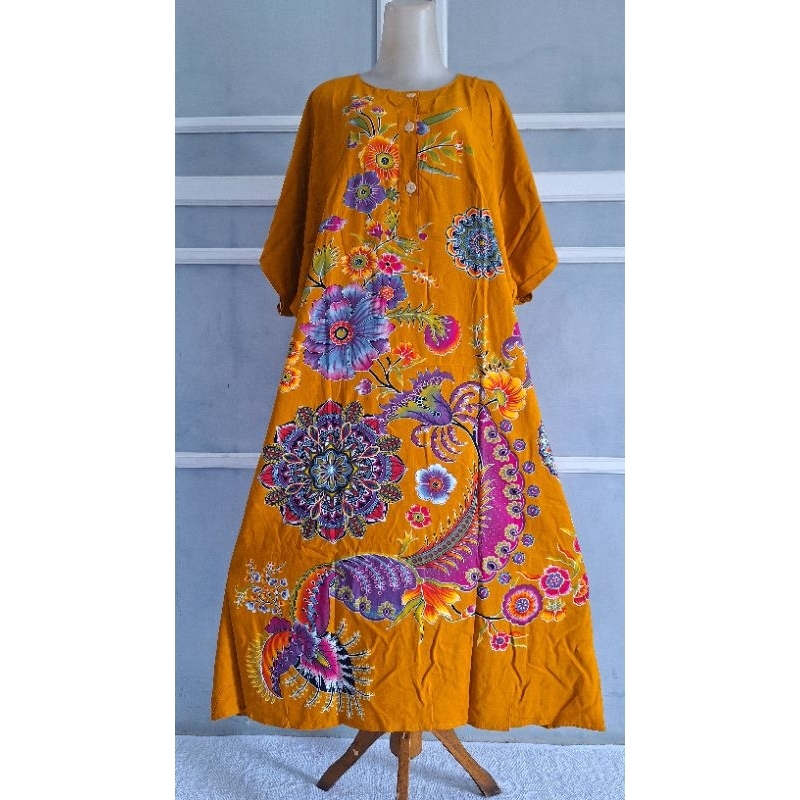 Jual Daster KENCANA UNGU MODEL L3 LABEL BIRU LD 130cm PB 110cm ( baju ...