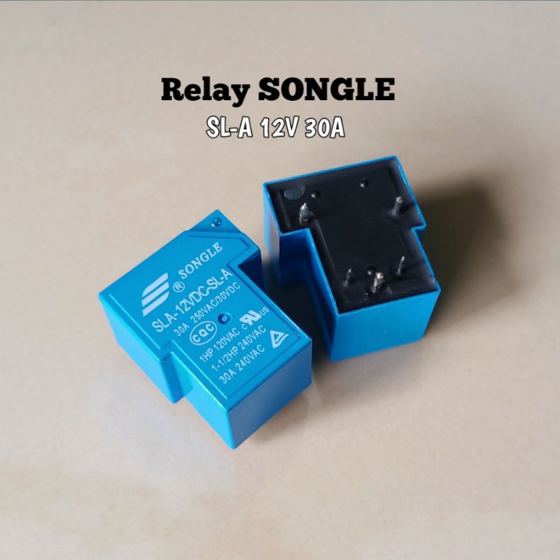 Jual RELAY SONGLE 12V 30A 5 pin MURAH RELAY KODOK 12 volt | Shopee Indonesia